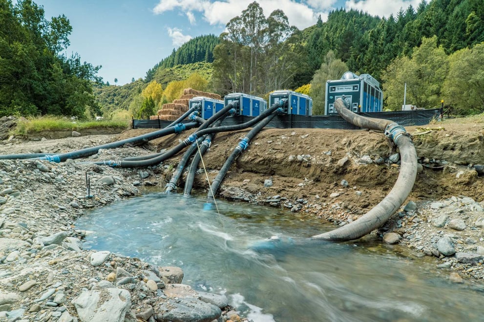 Overpumping the Maitai River
